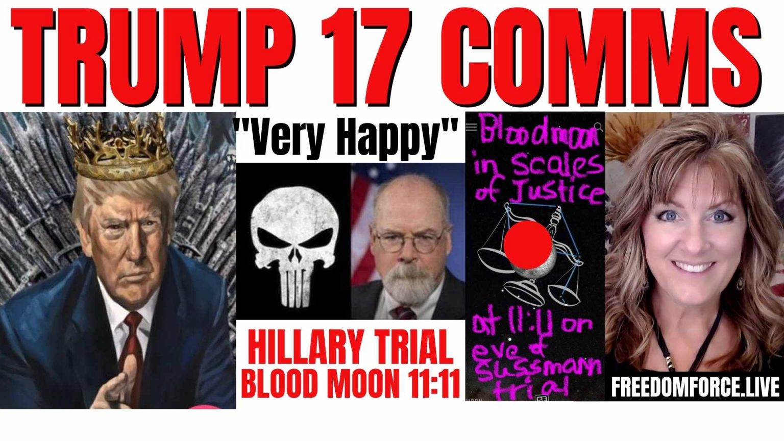 Trump Posts 17, Sussmann Trial Begins, Twitter Bots, Blood Moon Joel 2 ...