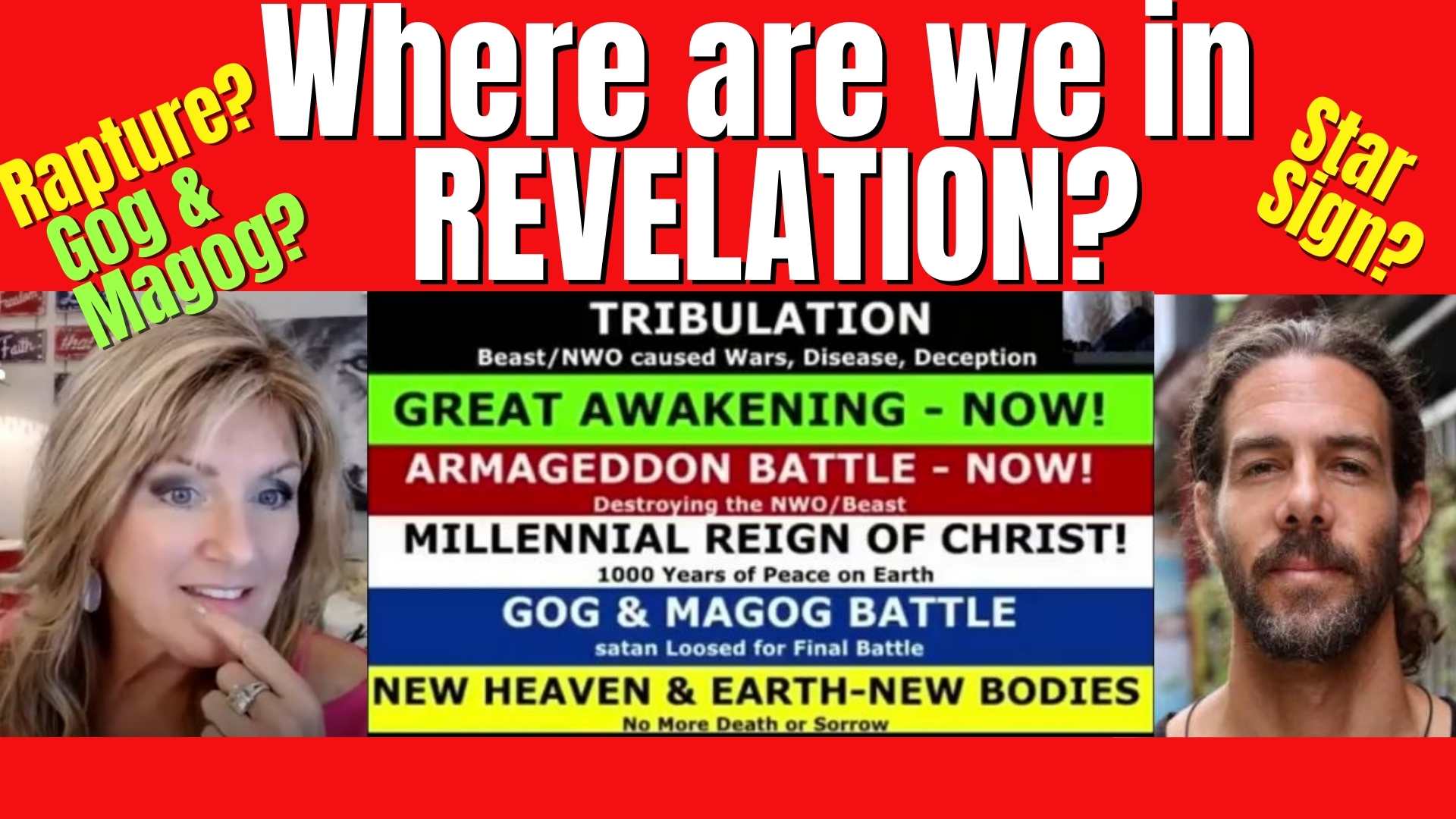 Where are we in Revelation? Rapture? Stars? Gog? 8-19-22 ...