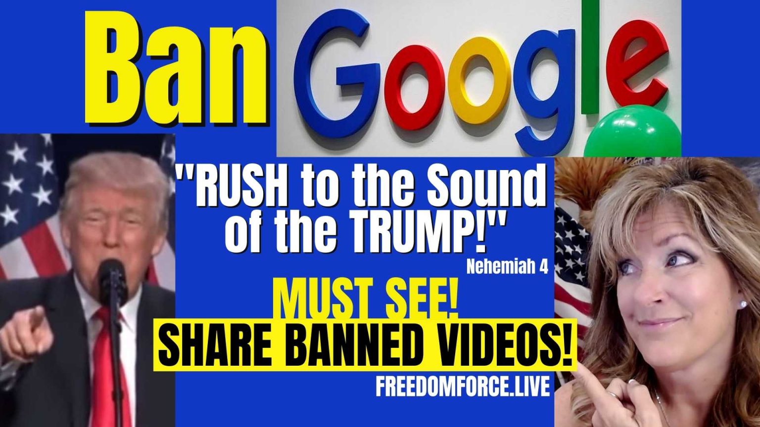 Ban Google! Share This Banned Info - NUCLEAR HOT!! Nehemiah 8-24-22 ...
