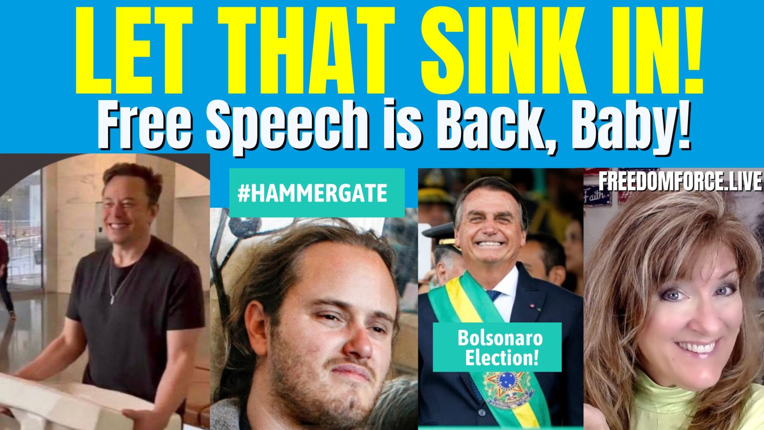 Let That Sink In! HammerGate Pelosi, Bolsonaro, Babylon is Fallen! 10 ...